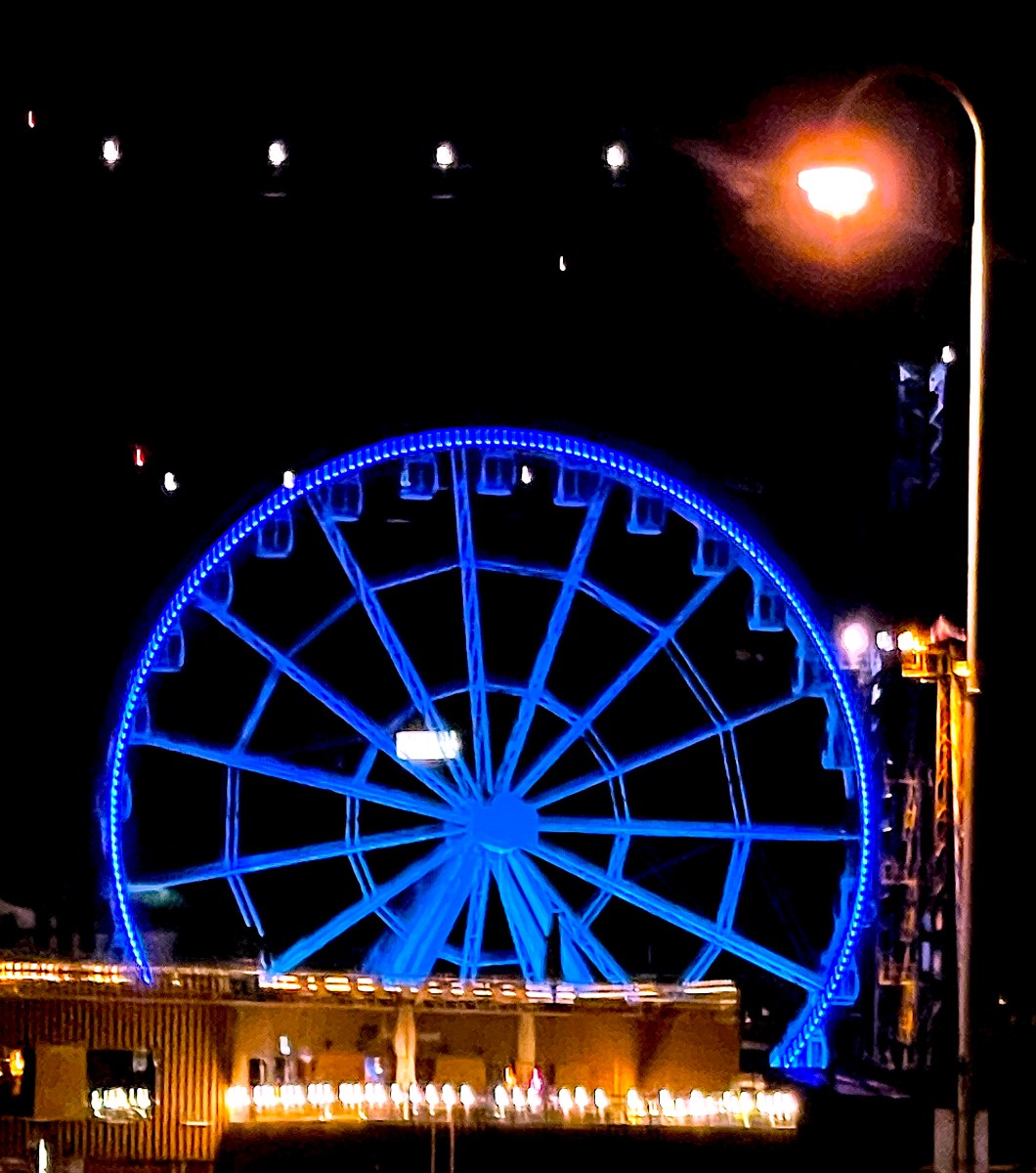 The Glowing Blue Wheel | Rantings Of A Third Kind